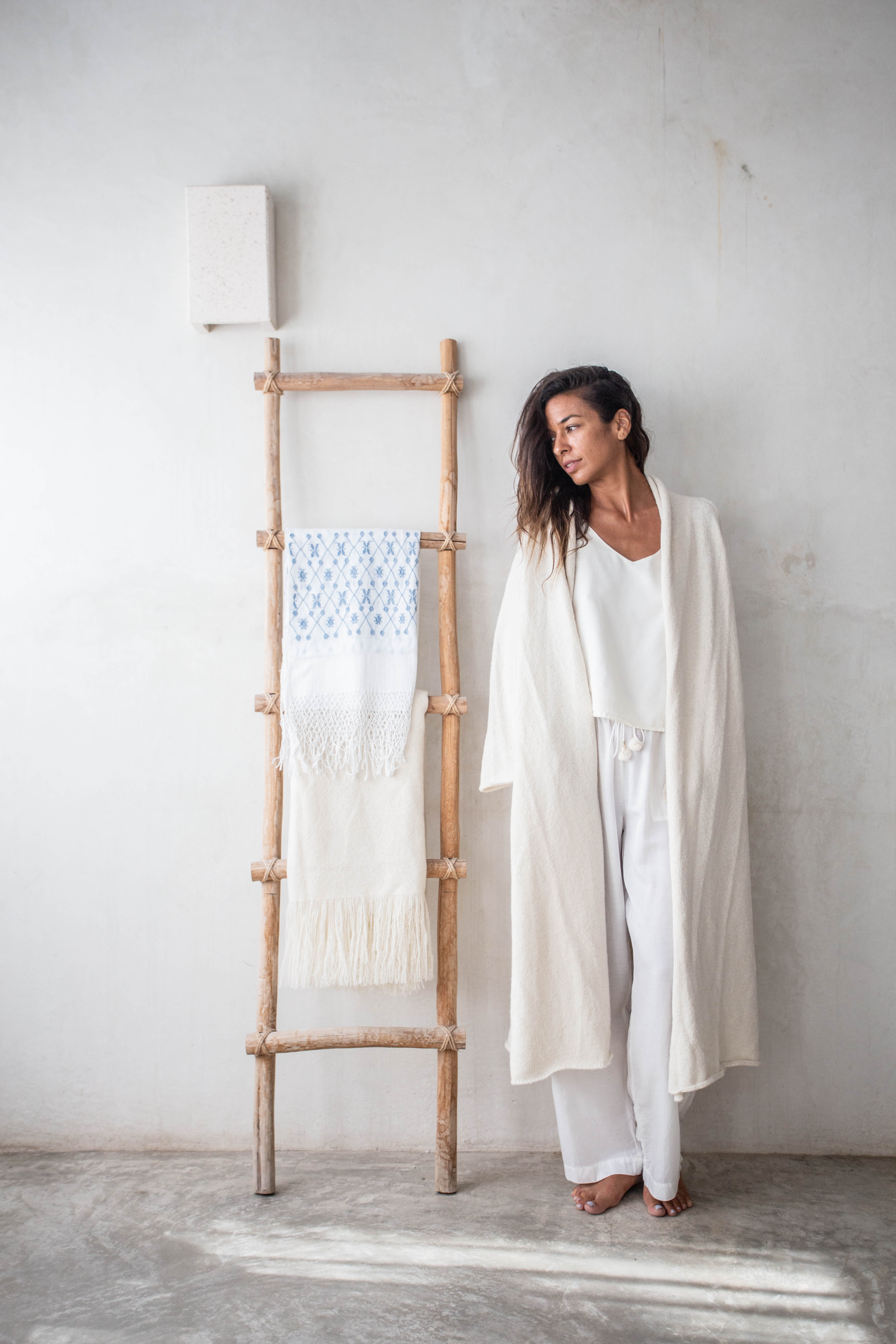Alpaca Long Traveler Robe – by Daniella Hunter